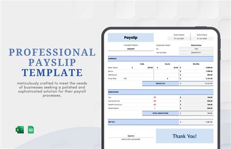 Editable Payslip Templates In Excel To Download