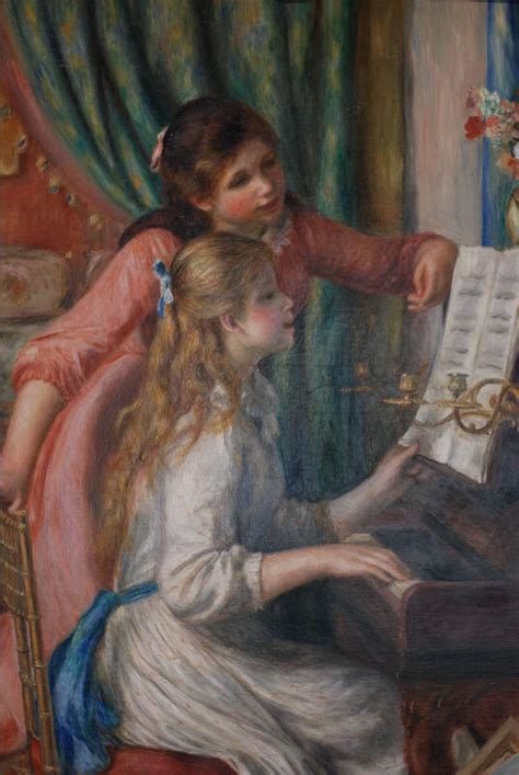 비교해 보는 재미 르누아르 피아노치는소녀들