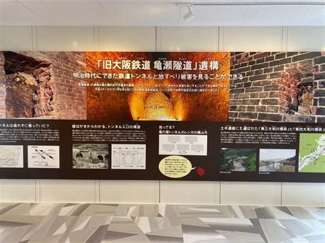 亀の瀬地すべり歴史資料室がリニューアルオープンしました もうすべらせない日本遺産龍田古道亀の瀬公式サイト