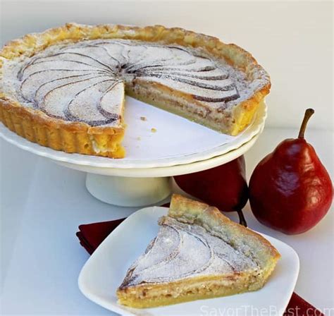 Pear Frangipane Tart Savor The Best