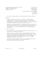 Use Cases And Requirements For SIP Based Media Recording SIPREC K Rehor Free Download