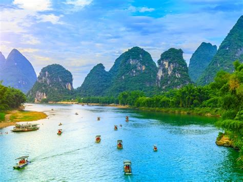 Guilin En Yangshuo In China Reis Naar Het Karstgebergte