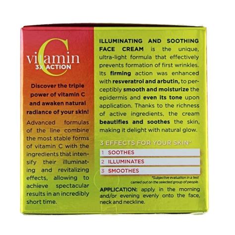 Wholesale Eveline Vitamin C 3x Action Illuminating And Soothing Face