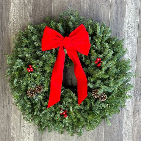 Evergreen Wreath Etsy