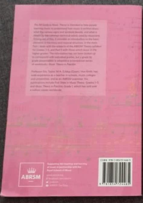 The Ab Guide To Music Theory Part 1 By Eric Taylor Hobbies And Toys
