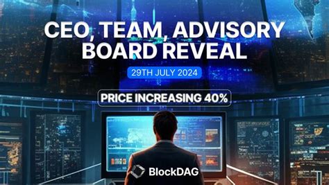 Blockdags Team Reveal On July 29th Ignites Massive Fomo While Ethereum
