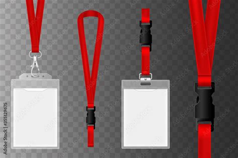 Template Of Id Card For Identification Plastic Badge Illustration Id Plastic Cards Blank