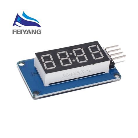 Bit TM Segments Digital Display Tube Red Digit LED Display Module Board For Arduino