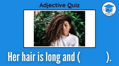 Adjectives Quiz Games Esl