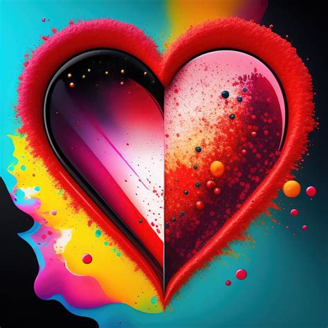Download Ai Generated Love Heart Royalty Free Stock Illustration