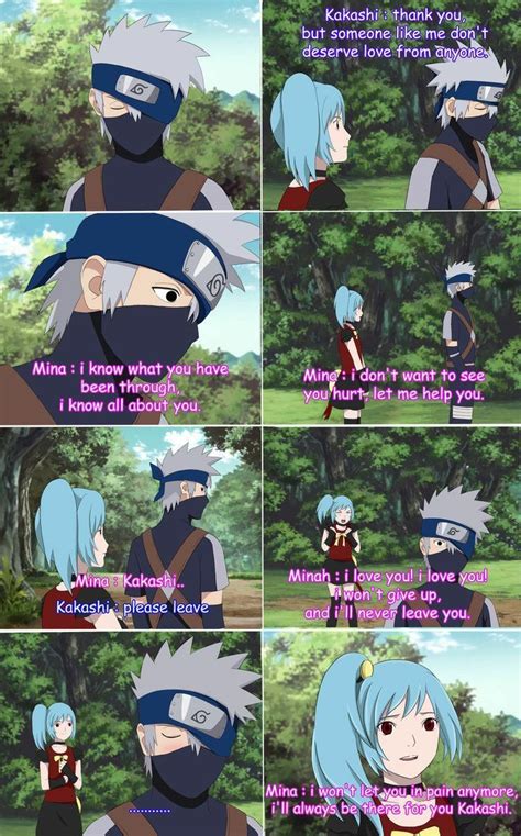 Aubo De Fotos De Kakashi E Mina Hatake Kakashi Naruto Comic Naruto