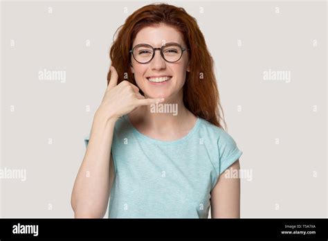 Redhead With Glasses Hi Res Stock Photography And Images Alamy