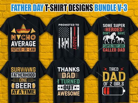 Father Day T Shirt Design Bundle Dad T Shirt Design Bundle