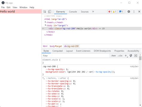How To Use Tailwindcss With Electron