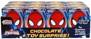 Amazon Spiderman Milk Chocolate Eggs With Toy Surprise Box Count Chocolate