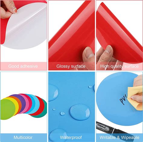 Buy 30 Pieces 6 Inch Classroom Floor Dots Floor Stickers Multicolor