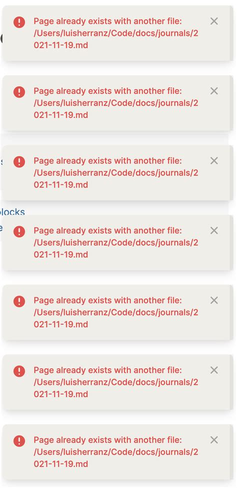 Page Already Exists With Another File · Issue 3214 · Logseqlogseq