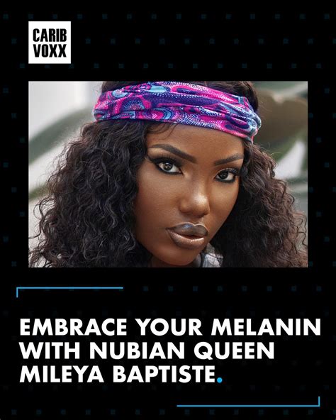 Carib Voxx Mileya Baptistes Faultless Melanin Skin And Facebook