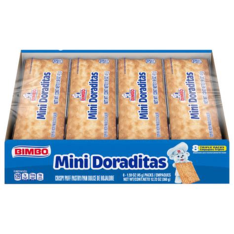 Bimbo Doraditas Mini 8 Triple Packs Smart And Final