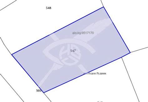 Бургас Парцел в Меден Рудник Продажба 1396 кв м В регулация УПИ Без ток Без вода Парцели за з