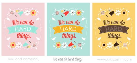 New Print I Can Do Hard Things Kiki And Company