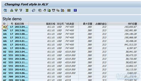 【黑科技】在alv中设置字体样式alv Display Title Csdn博客