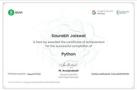Saurabh Jaiswal On Linkedin Guvi