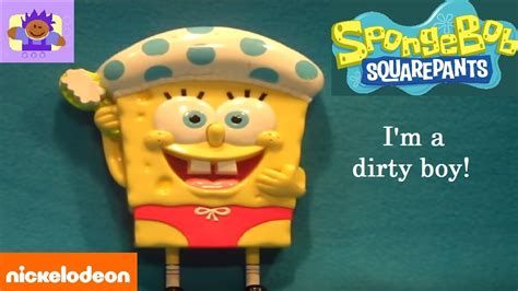 2004 Nickelodeon Singing In The Shower Spongebob Toy Youtube