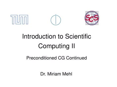 ppt introduction to scientific computing ii powerpoint presentation
