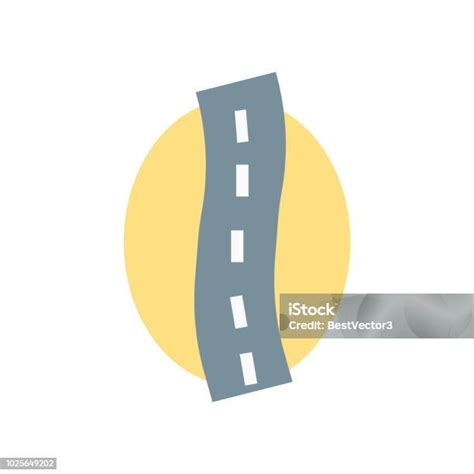 道路圖示向量符號和符號在白色背景下被隔離 道路標誌概念向量圖形及更多交通圖片 交通 剪裁圖 動作 Istock