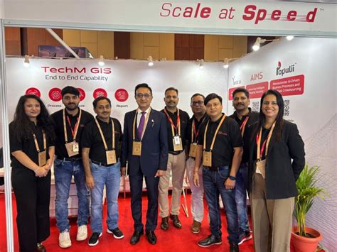 Tech Mahindra On Linkedin Geospatial Scaleatspeed Geosmartindia2024 Digitalinclusion