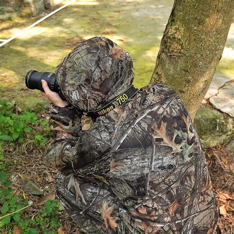 Mosquito Net Suit Camo Hunting Mesh Suit Bug Net Clothing With Hood For