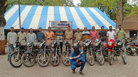 10 Bikes Seized From Two Thieves Police Two Suspects Ysh 95