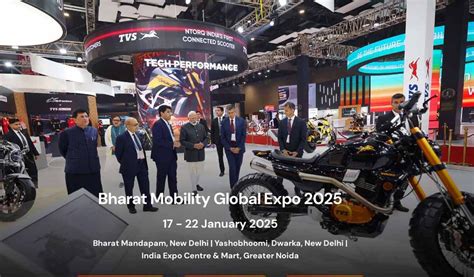 Bharat Mobility Global Expo 2025 From January 17 To January 22 2025