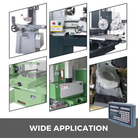 Vevor 2 Axis Digital Readout Dro For Milling Lathe Machine Linear Scale