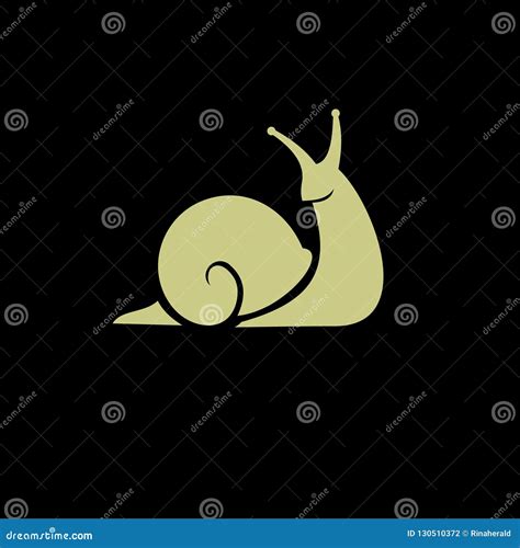 Ejemplo Del Vector De Los Diseos Del Icono Del Logotipo Del Caracol
