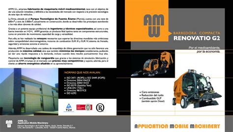 Amm Application Mobile Machinery On Linkedin Renovatio G2