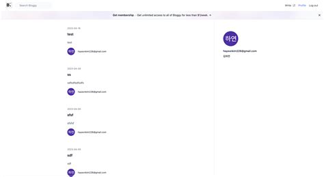 GitHub Hayeon Bloggy Front Simple Open AI Project