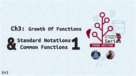 Ch3 Growth Of Functions Standard Notations And Common Functions Part 1