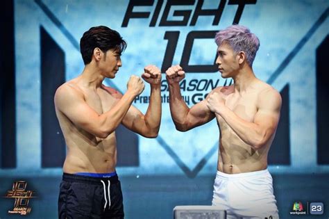 10 Fight 10 ซีซั่น 3 คู่ที่ 4 เต๋า ดราก้อนไฟว์ Vs บอย โชคชัย มวย
