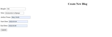 Django CRUD Application With MySQL Database