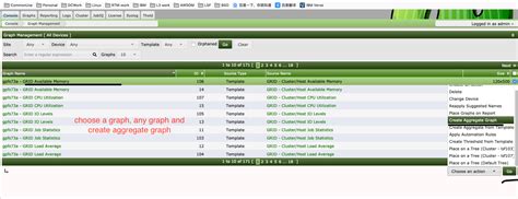 Creating An Aggregate Graph Without Associated Template Causes Rrdtool