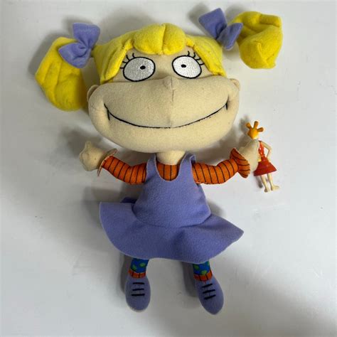 Rare Vintage Nickelodeon 2000 Viacom Rugrats Angelica Cynthia Plush
