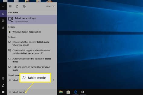 What Is Windows 10 Tablet Mode