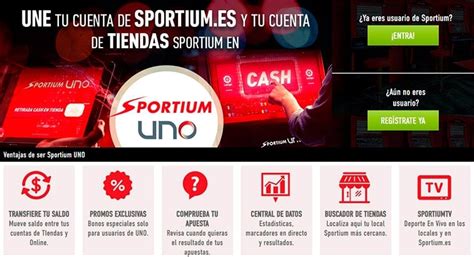 Sportium UNO Qué es y cómo funciona Blog de apuestas deportivas de