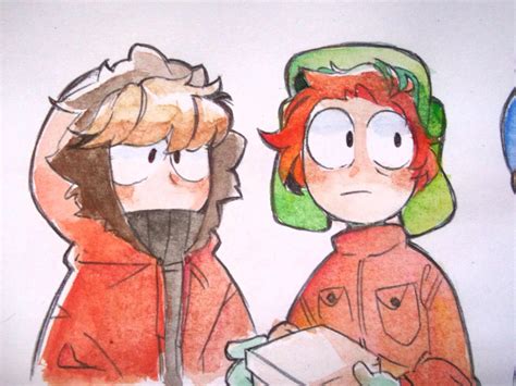 Kenny And Kyle By Rensaven On Deviantart