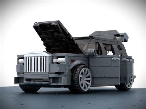 Lego Moc Rolls Royce Cullinan Grayandblack By Sweeng Rebrickable