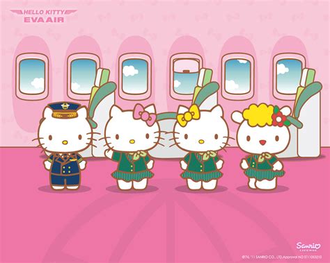 Hello Kitty Eva Airways 2012 Calendars