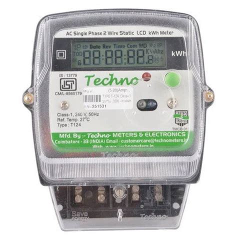 Black Techno Digital Multi Function Meter At Best Price In Coimbatore Techno Meters Electronics