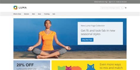 L Explore Magento 2 Luma Demo Store Frontend And Admin Jajuma